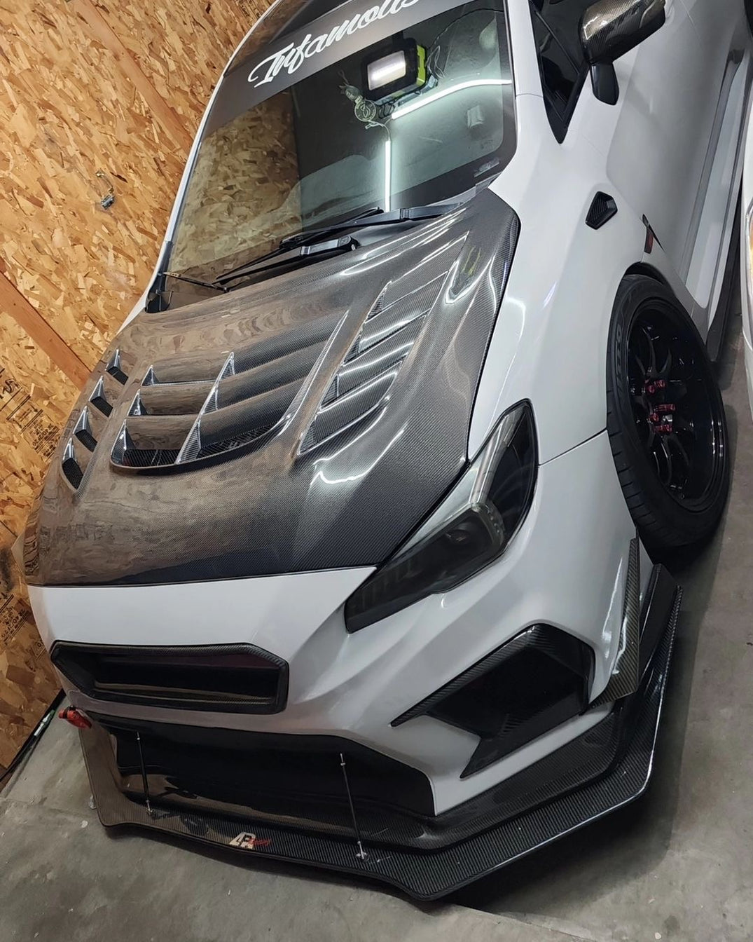 MSP Circuit Style Carbon Fiber Hood 2015-2021 WRX/STI — WRXDaily