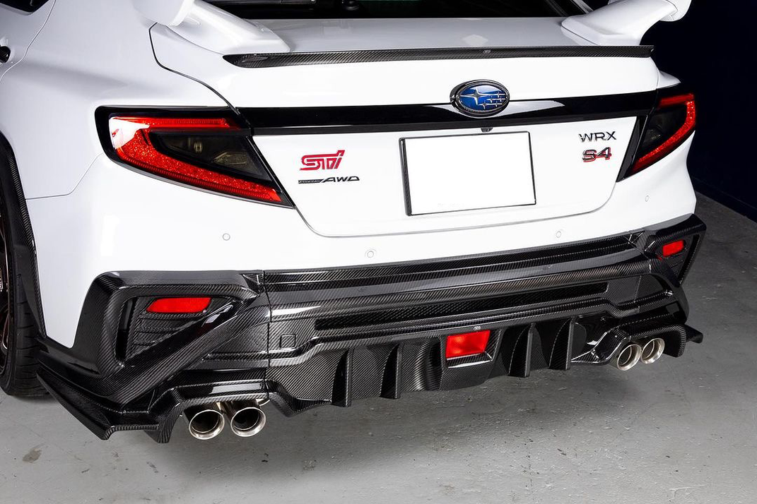 MSP Carbon Fiber Rear Bumper Cover 2022+ WRX — WRXDaily