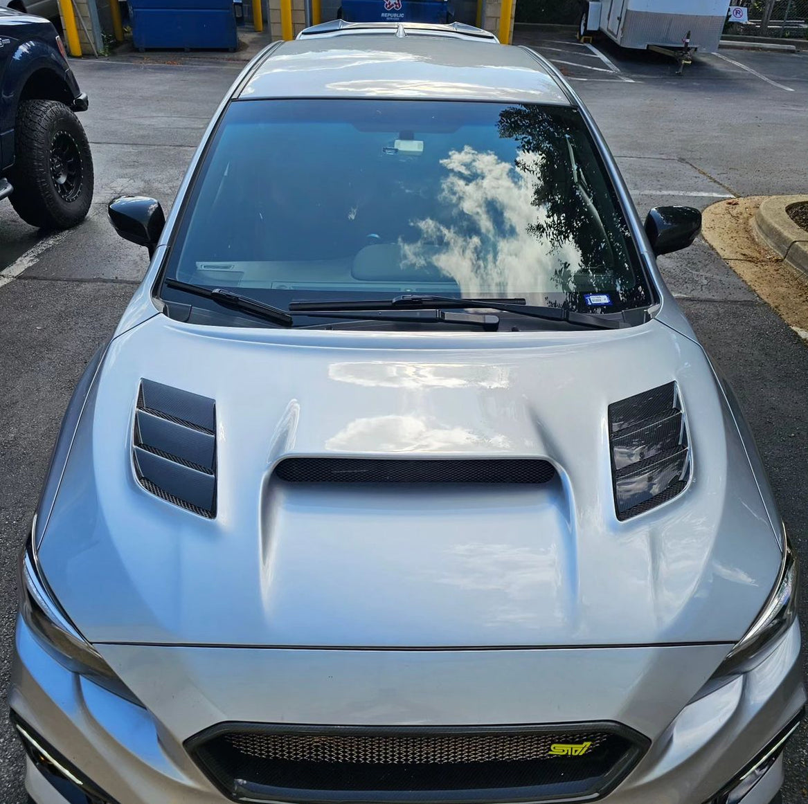 MSP VR Style Paint Matched Hood 2015-2021 WRX/STI — WRXDaily