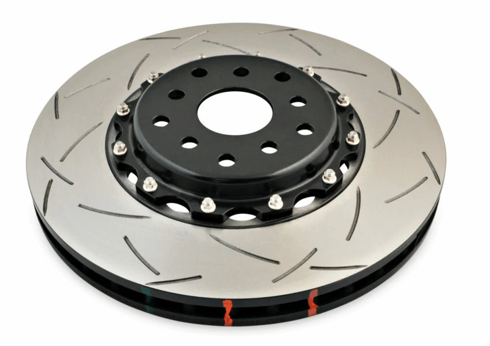 DBA 5000 Series T3 Slotted Front Brake Rotor 2005-2017 STI — WRXDaily