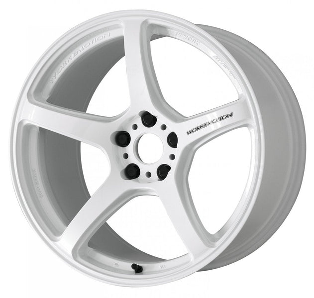 Work Emotion T5R White 18x9.5 +12 5x114.3 — WRXDaily