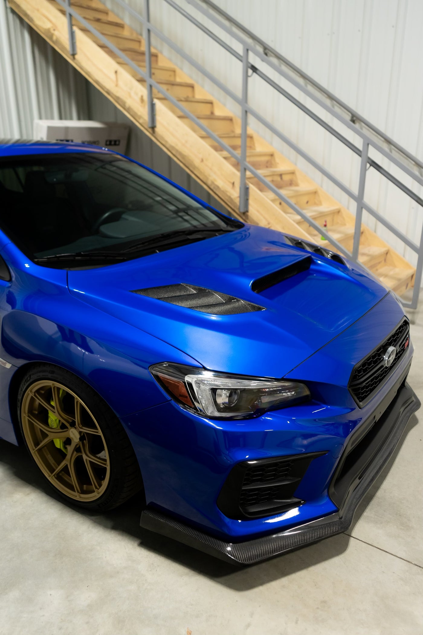 MSP VR Style Paint Matched Hood 2015-2021 WRX / 2015-2021 STI — WRXDaily