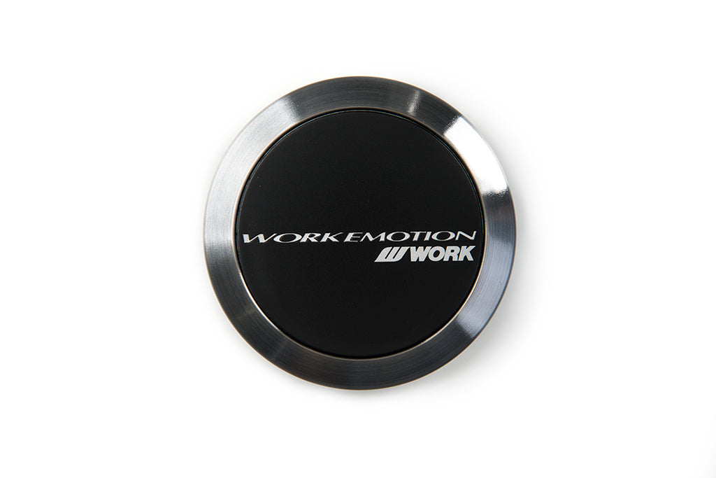 Work Emotion Center Cap Flat Type Black — WRXDaily