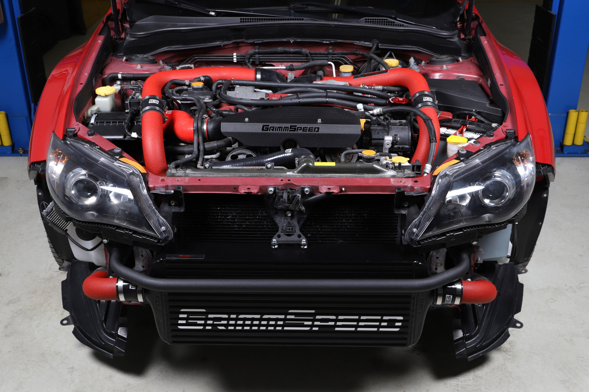 GrimmSpeed Front Mount Intercooler Bumper Bar 2015-2021 WRX/STI — WRXDaily