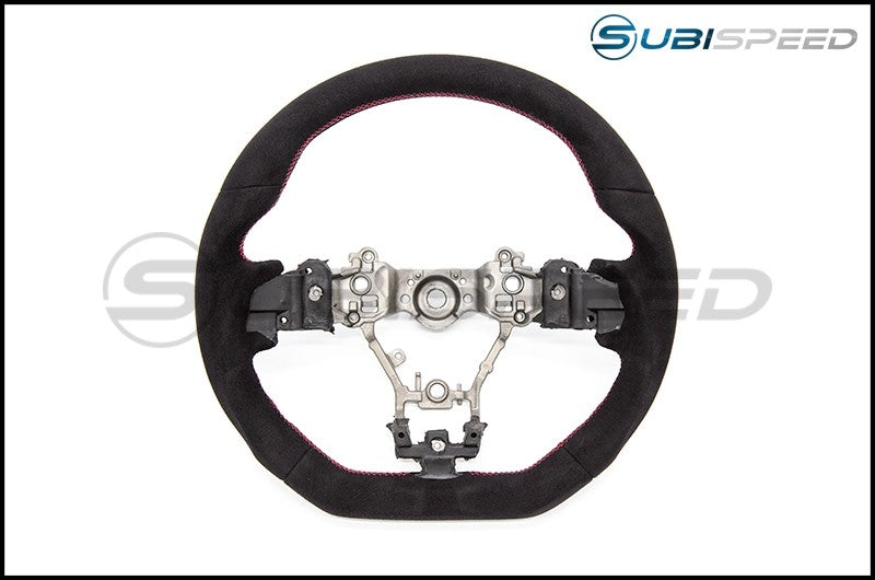 OLM Alcantara Steering Wheel 2015-2021 WRX/STI — WRXDaily